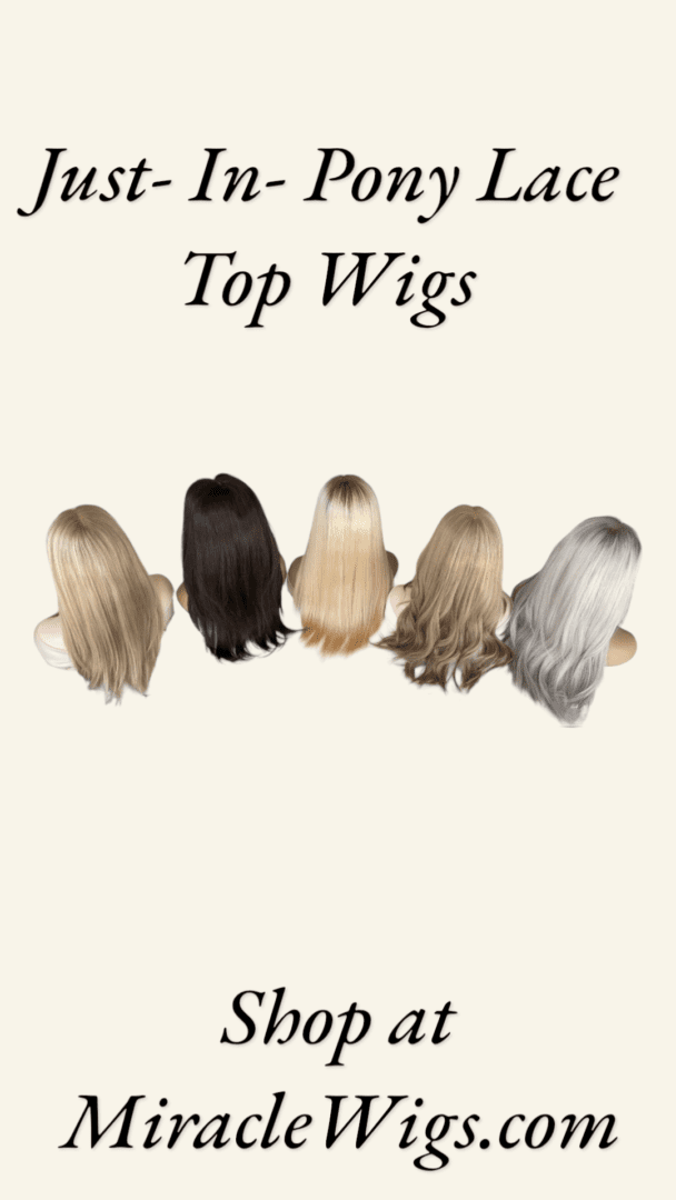 Lace-Top Pony Wig Collection Archives - MiracleWigs